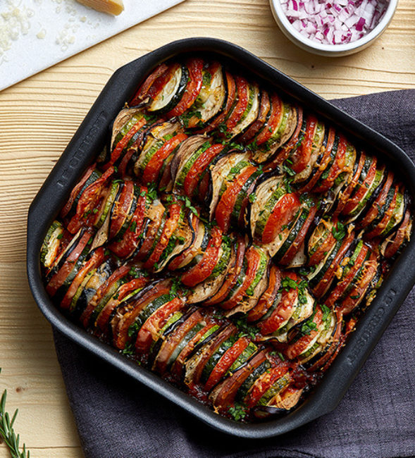 Vegetable Tian with Rich Tomato Sauce | Le Creuset®