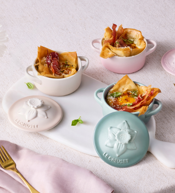 Phyllo-Pastry Egg Nests | Le Creuset®