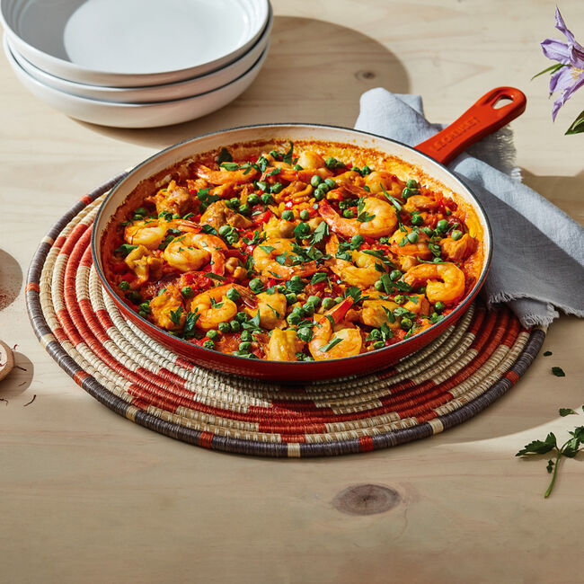 how to cook omelette in cast iron pan