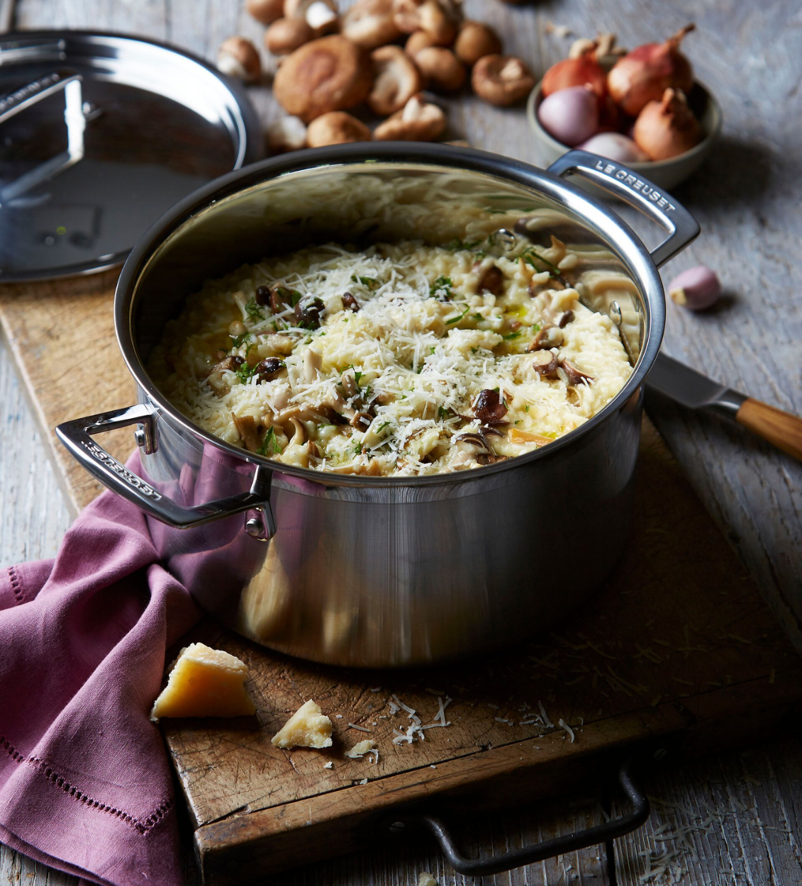 Wild Mushroom Risotto | Le Creuset®